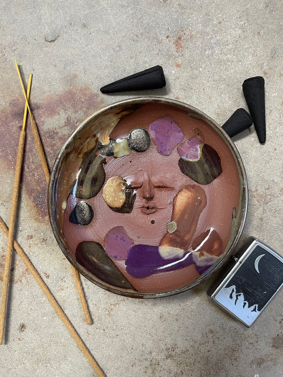 Incense Face No. 3 – Native House Ceramic Co.