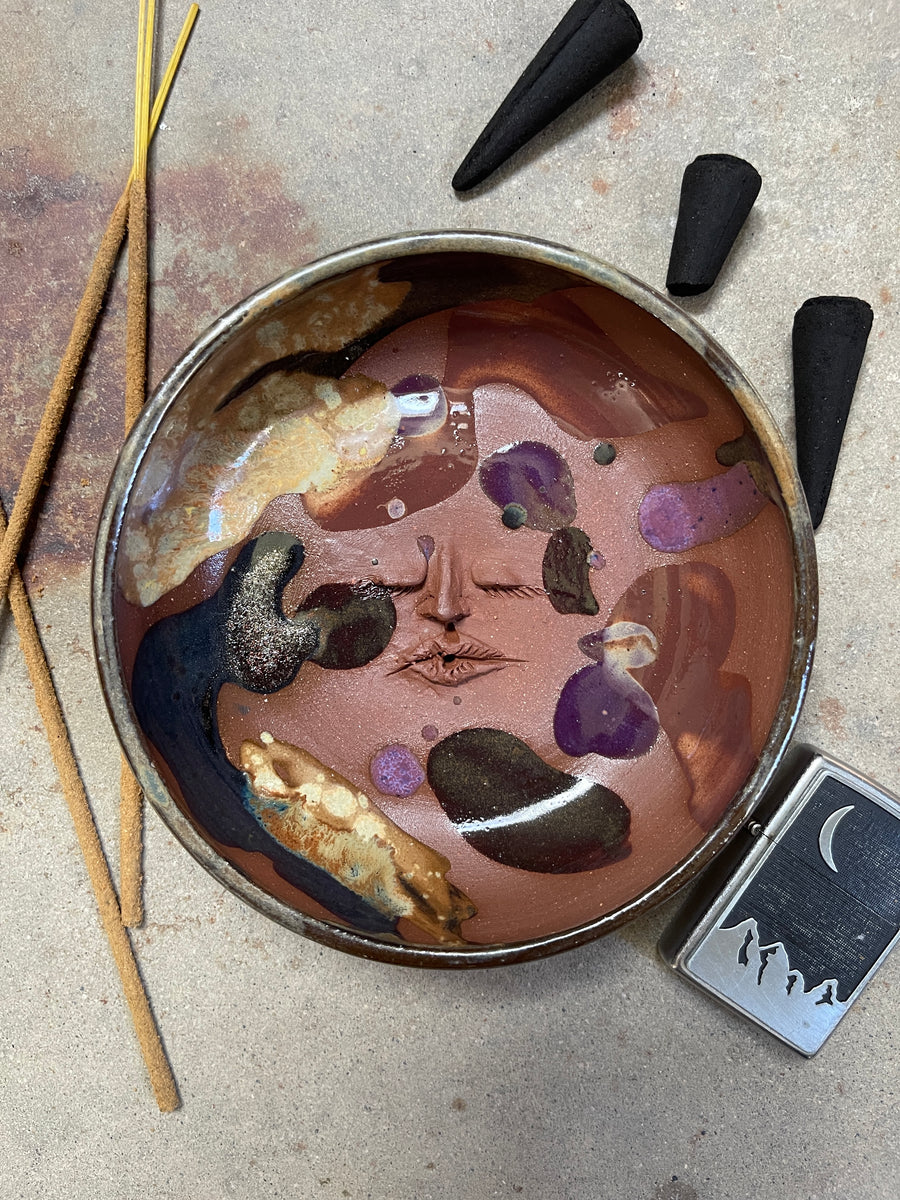 Incense Face No. 10 – Native House Ceramic Co.