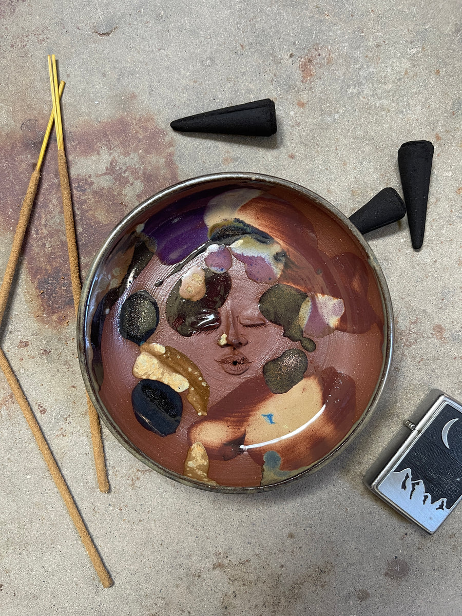 Incense Face No. 6 – Native House Ceramic Co.